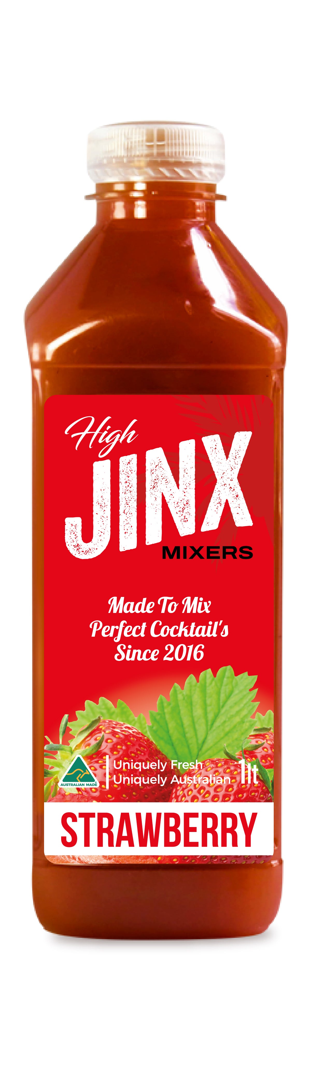 HiGH JiNX Cocktail Mixer Fresh STRAWBERRY – HiGH JiNX Mixers